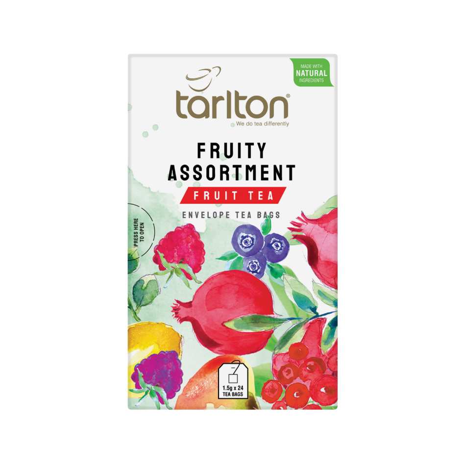 Fruity Assortment Tea - Tarlton Tea - Pure Ceylon Tea Brans - One of ...